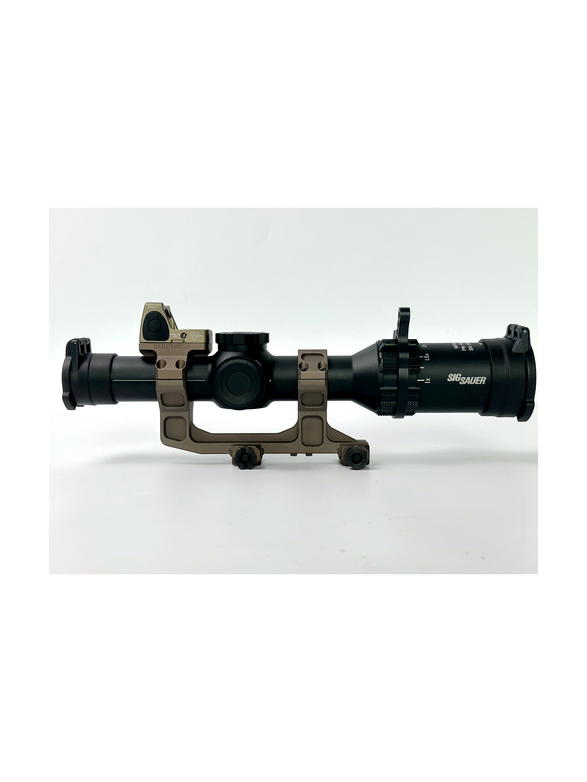 EvolutionGear TANGO 6T DVO 1-6X24mm FFP Illuminated LPVO Scope&RMR ...