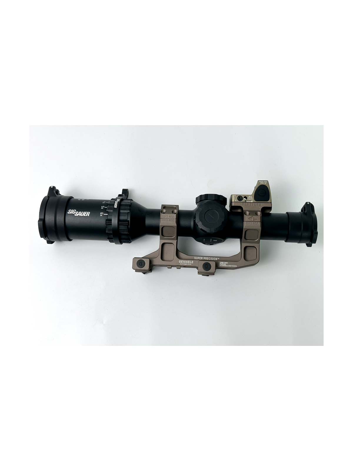 EvolutionGear TANGO 6T DVO 1-6X24mm FFP Illuminated LPVO Scope&RMR ...