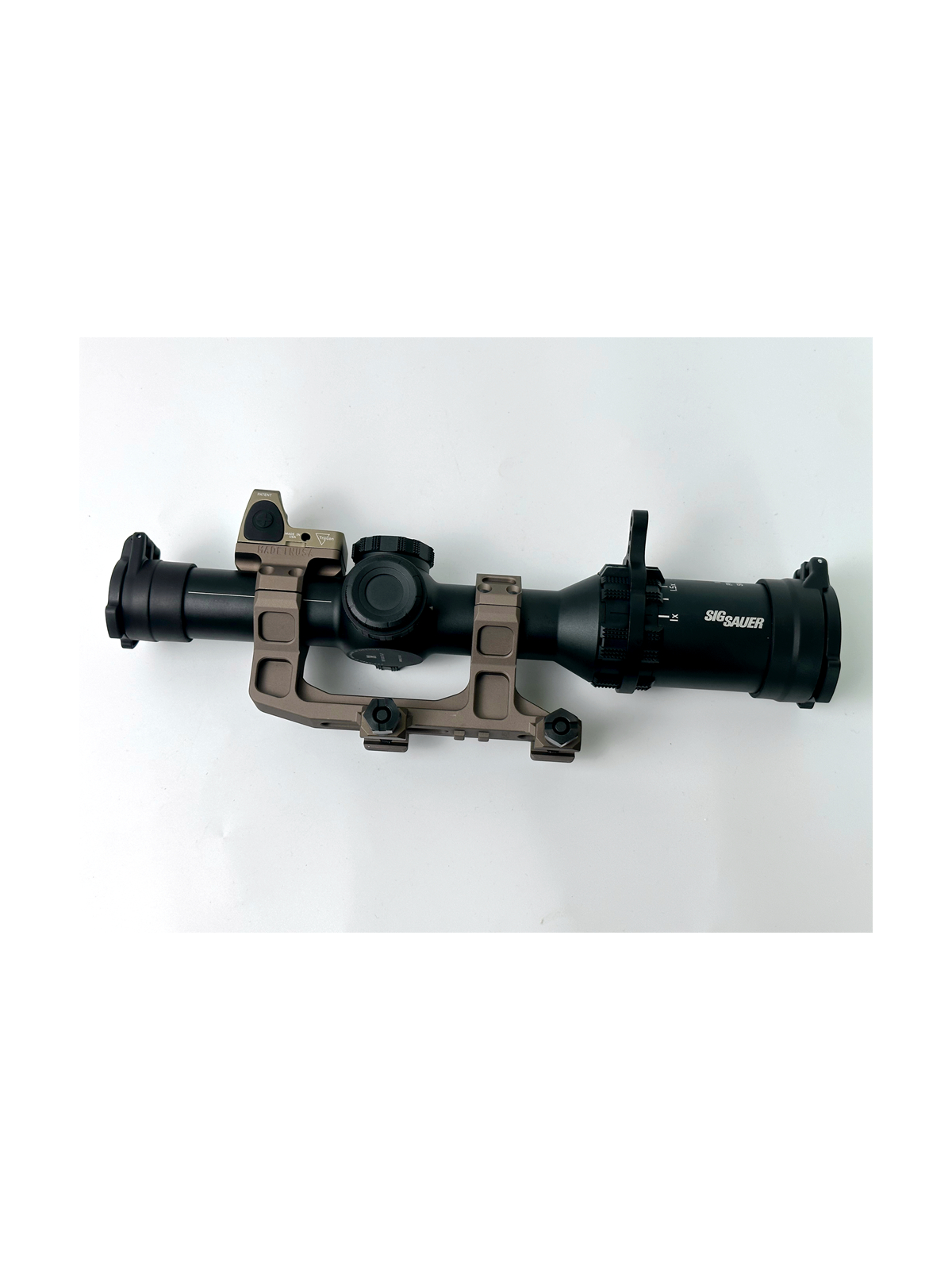 EvolutionGear TANGO 6T DVO 1-6X24mm FFP Illuminated LPVO Scope&RMR ...