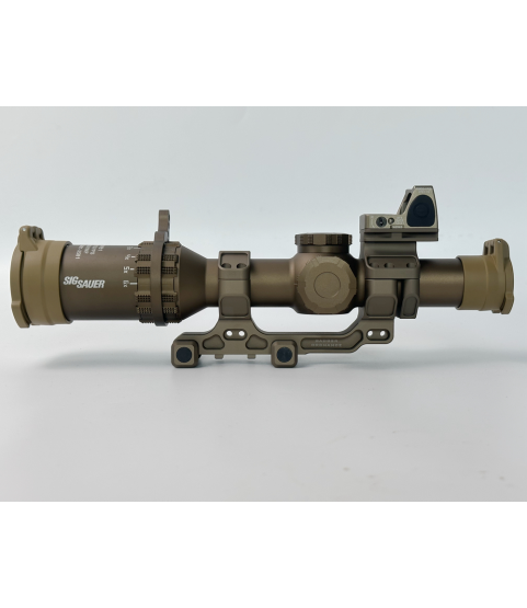 TANGO 6T DVO 1-6X24mm FFP Illuminated LPVO Scope & RMR &C1 Mount 1.7 ...