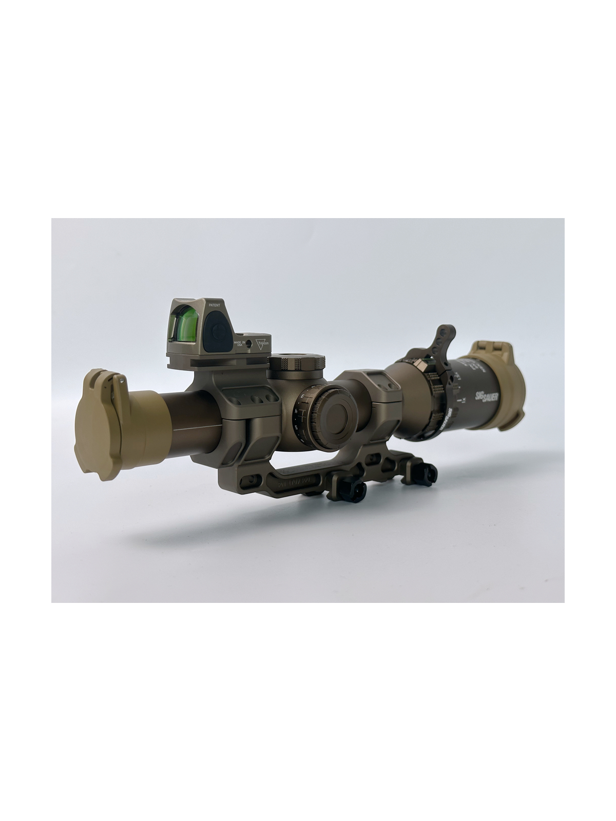 TANGO 6T DVO 1-6X24mm FFP Illuminated LPVO Scope & RMR &C1 Mount 1.7 ...