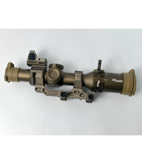 TANGO 6T DVO 1-6X24mm FFP Illuminated LPVO Scope & RMR &C1 Mount 1.7 ...