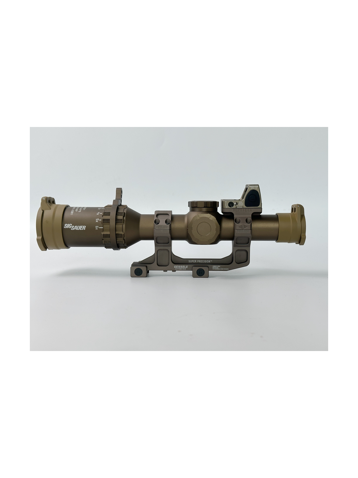 EvolutionGear TANGO 6T DVO 1-6X24mm FFP illuminated LPVO Scope & RMR ...