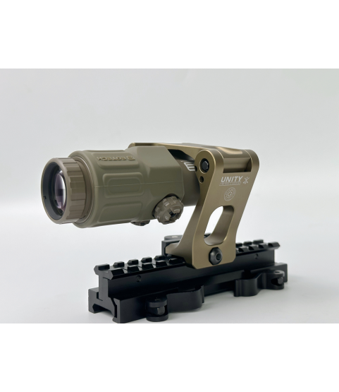 Cerakoted G33 Magnifier US Flag Ver.&2.91 FTC OMNI Magnifier Mount ...