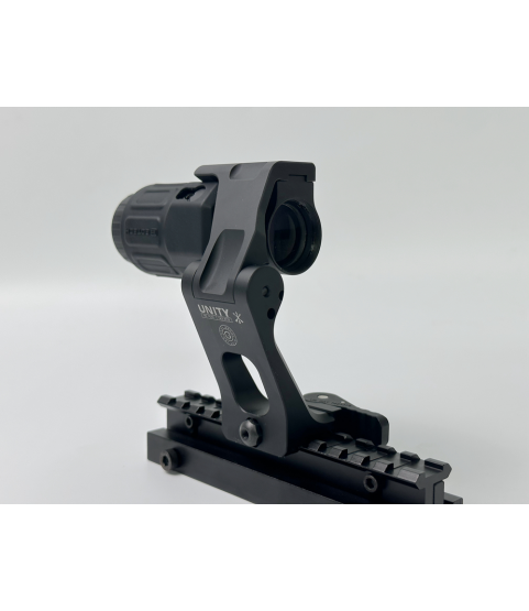 Cerakoted G33 Magnifier US Flag Ver.&2.91 FTC OMNI Magnifier Mount ...