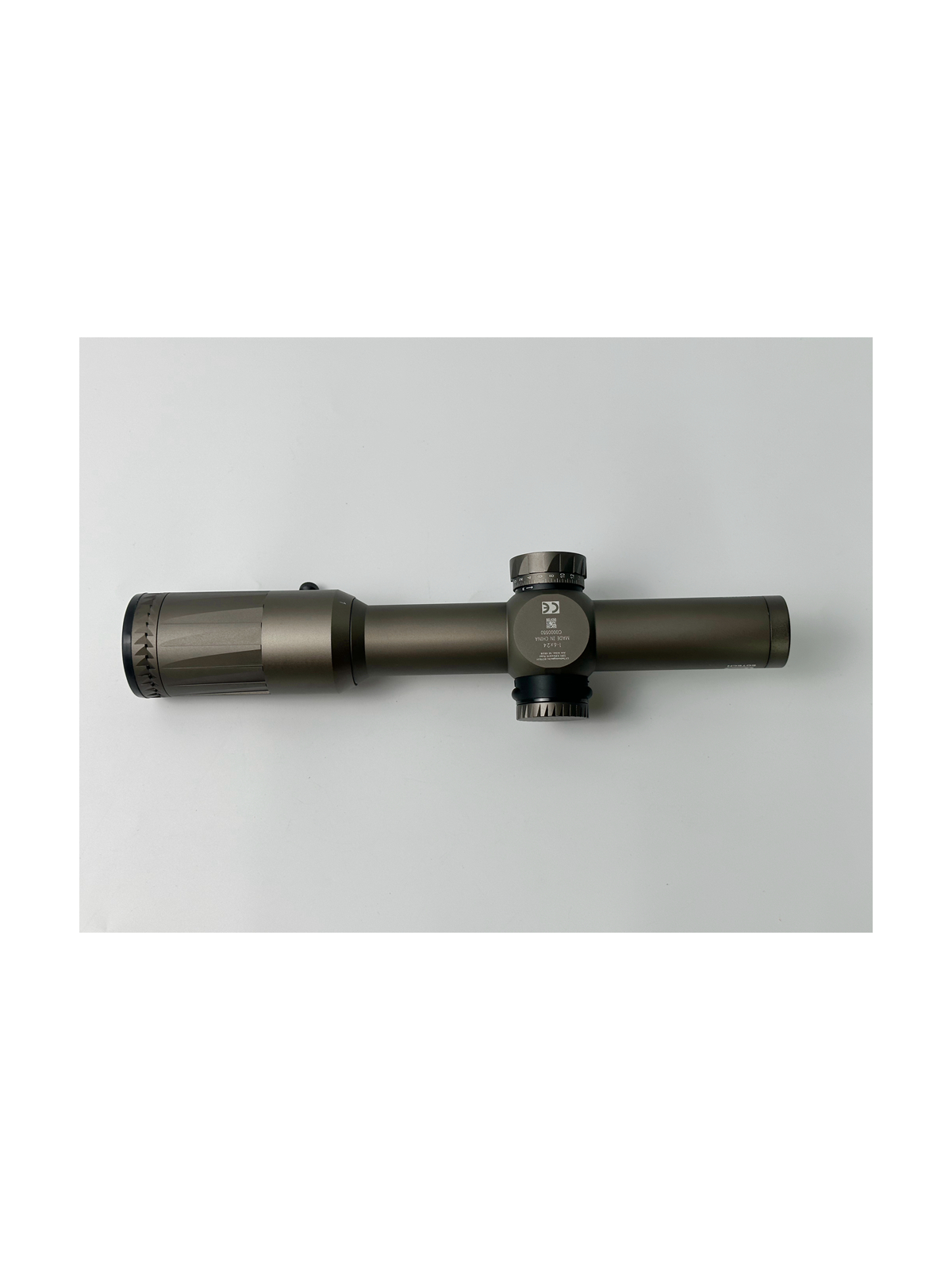 VUDU 1-6X24mm FFP illiminated scope FDE Color FDE