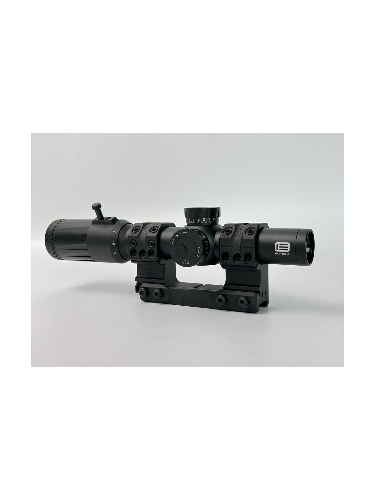 VUDU 1-6X24mm FFP scope&SPHUR style mount combo 1.93'' Color Black