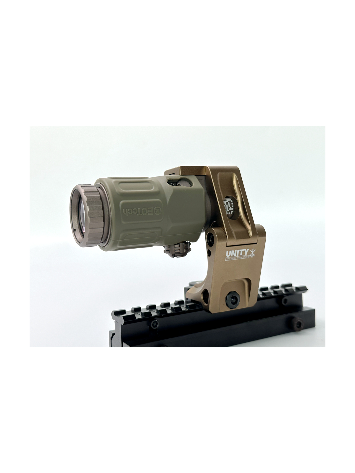 2023Ver. Anodized G33 Magnifier W FTC Mount Mil Spec Marking Color Black