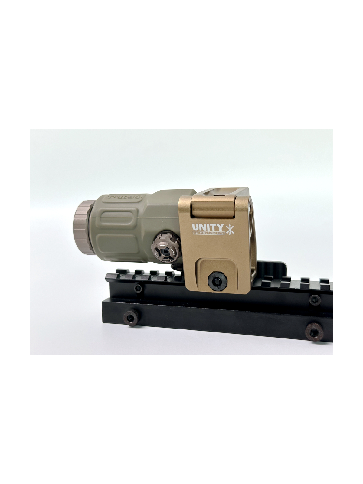 2023Ver. Anodized G33 Magnifier W FTC Mount Mil Spec Marking Color Black