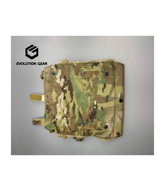 EvolutionGear Zip on back panel Color Multicam