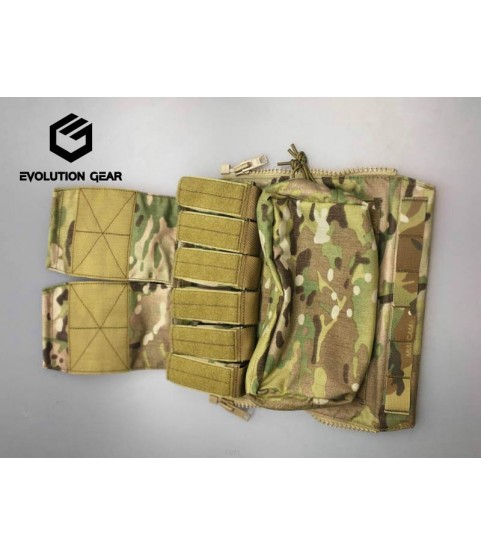 EvolutionGear Zip on back panel Color Multicam