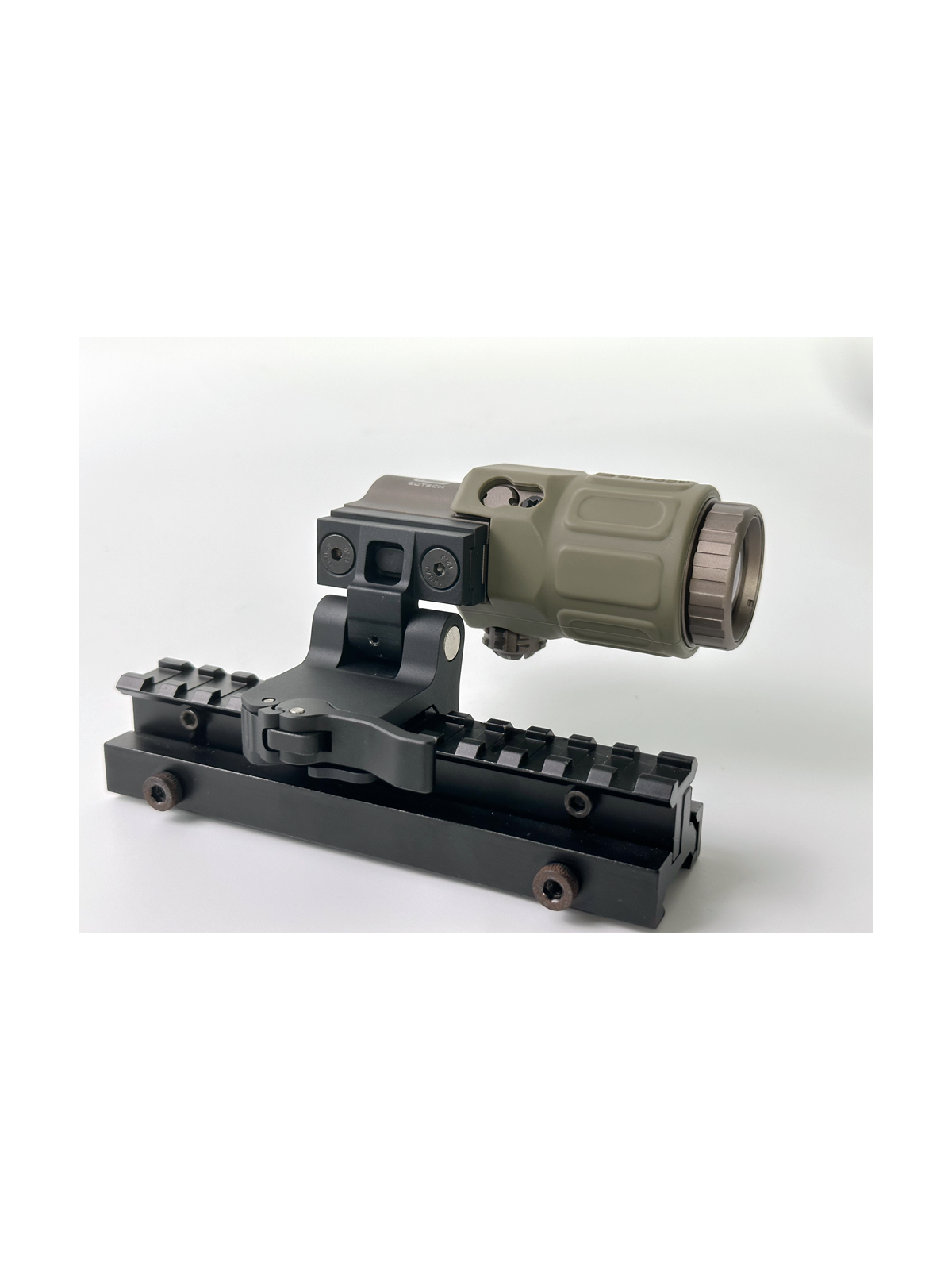 2023Ver. G33 3X Magnifier Airsoft US Flag Marking Anodized Color FDE