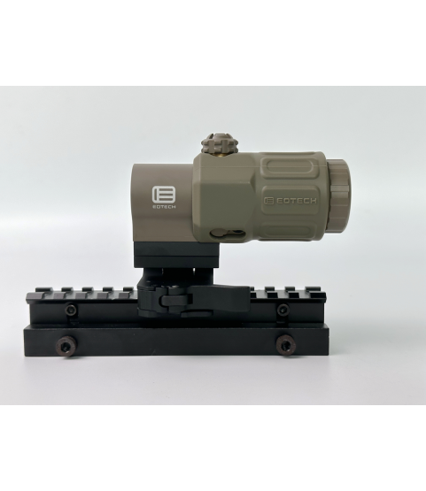 2023Ver. G33 Style 3X Magnifier US Flag Cerakoted Color TAN