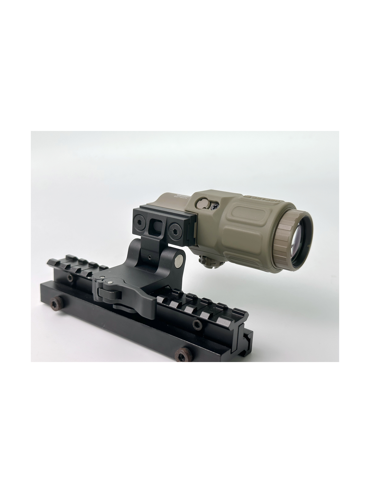 2023Ver. G33 Style 3X Magnifier US Flag Cerakoted Color TAN