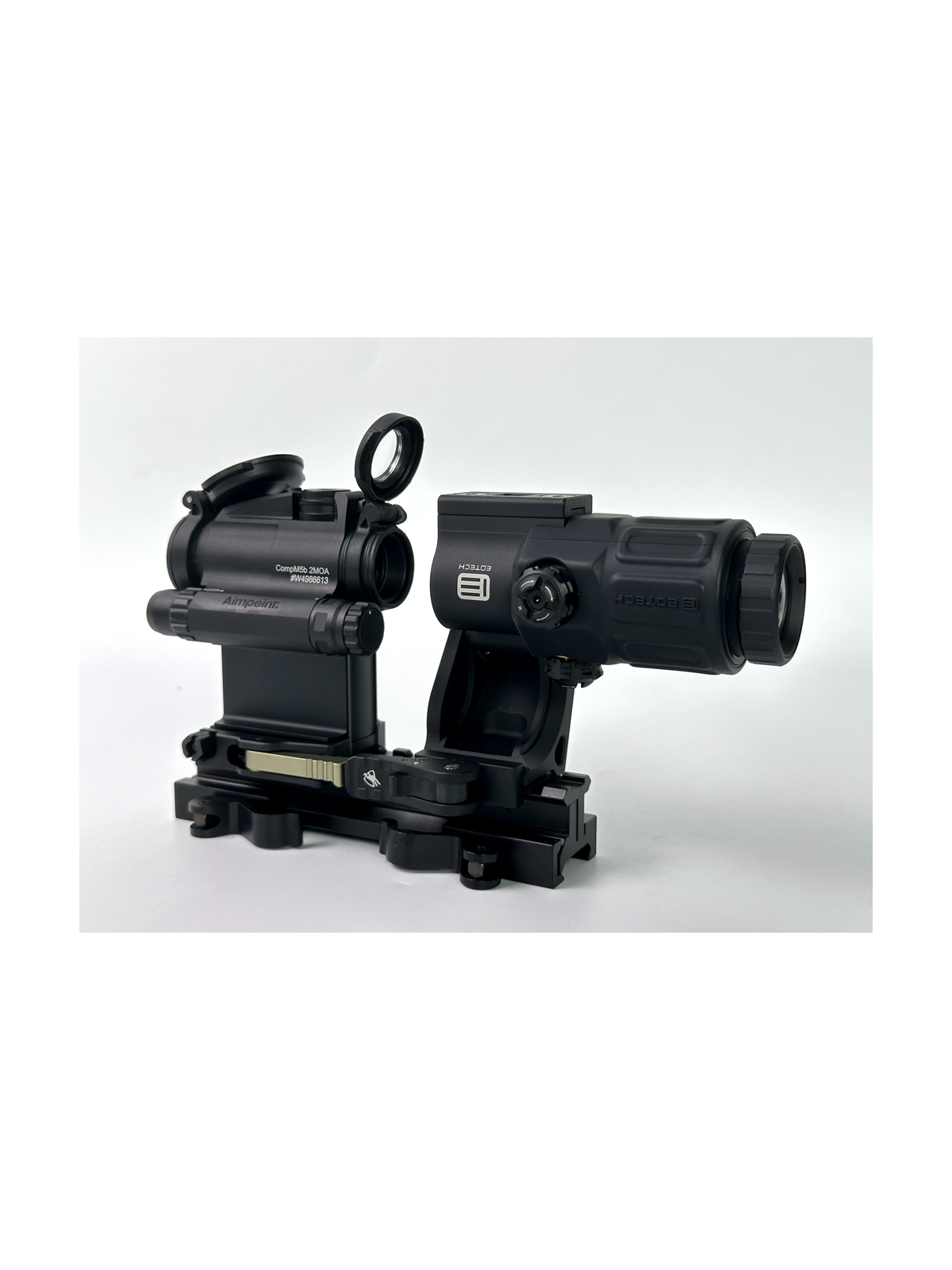 COMP M5B&2023Ver. G33 3X magnifier QD mount combo Color Black