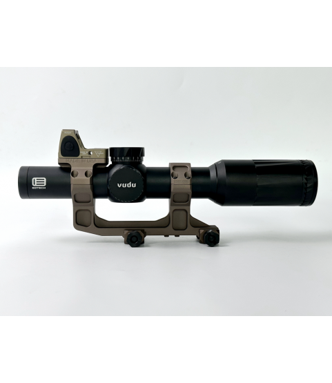 VUDU 1-6X24mm FFP LPVO & FDE GE Mount 1.93'' /RMR combo Color Black