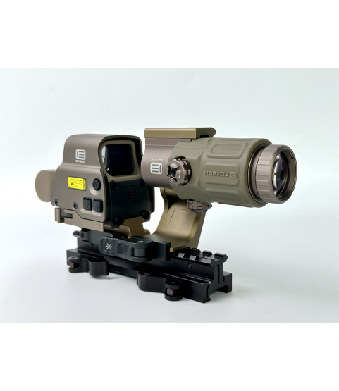 EXPS3 GEN2&Anodized G33 3X Magnifier&Fast OMNI mount combo Color Black