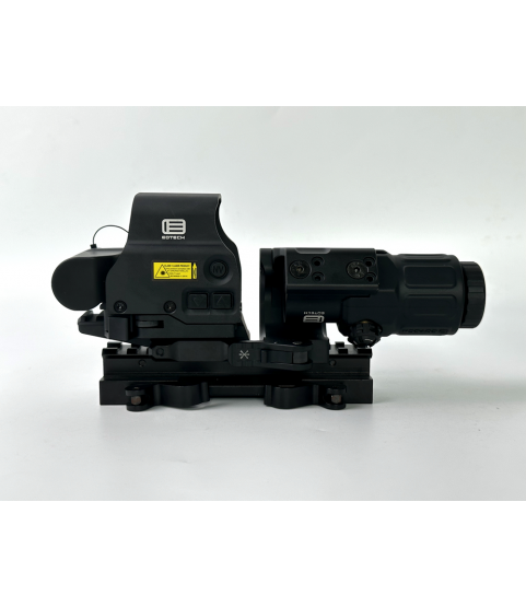 EXPS3 GEN2&Anodized G33 3X Magnifier&Fast OMNI mount combo Color Black
