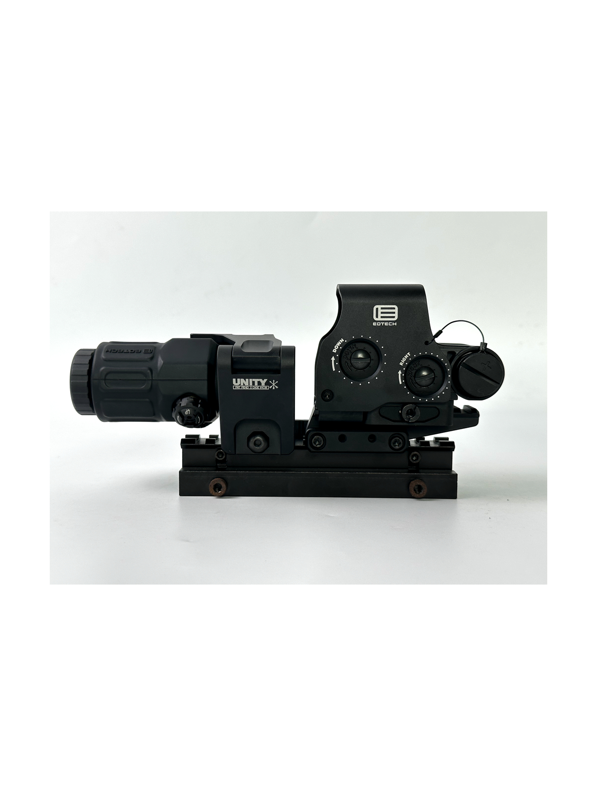 EXPS3 GEN2&Anodized G33 3X Magnifier&Fast OMNI mount combo Color Black
