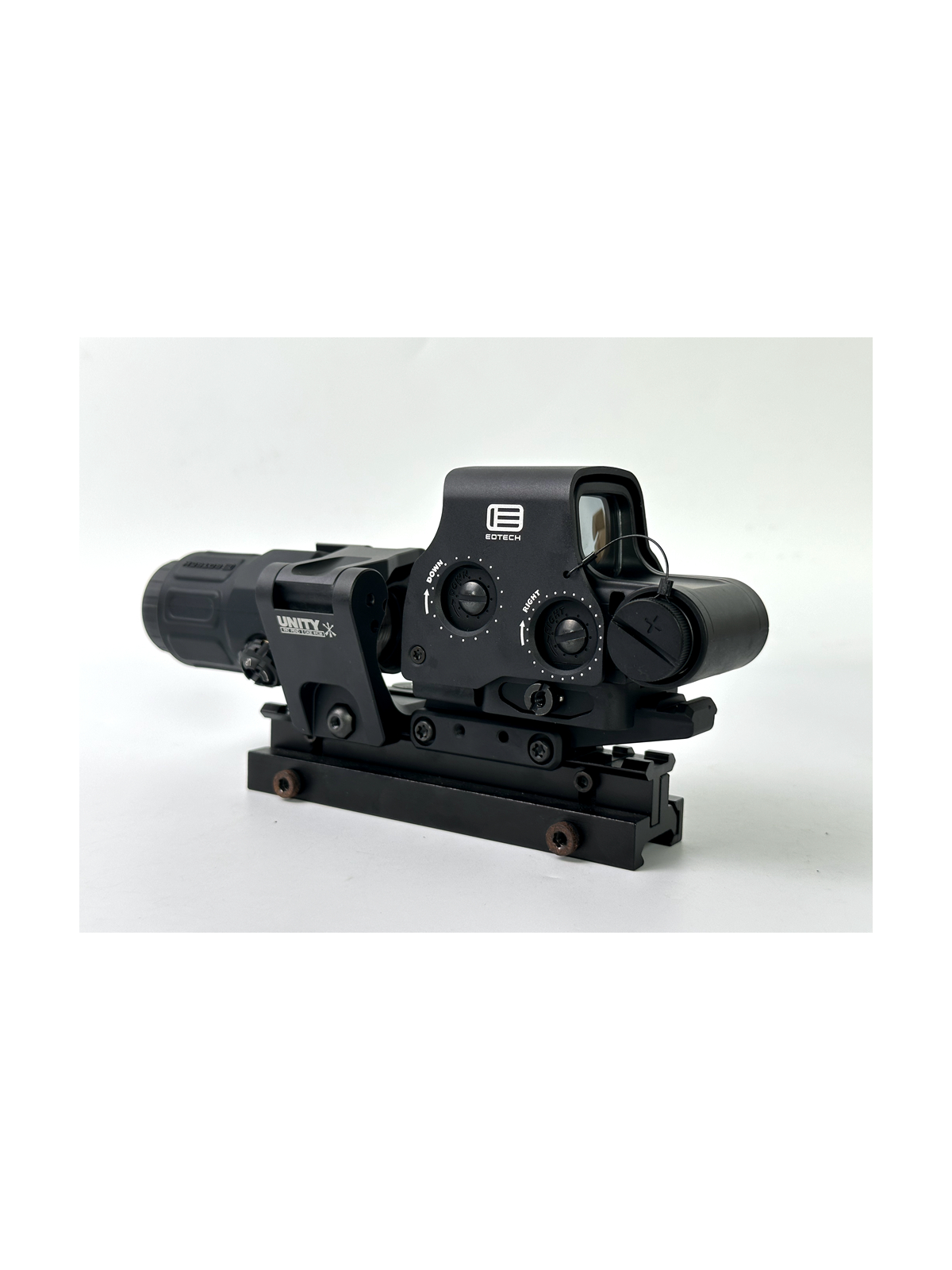 EXPS3 GEN2&Anodized G33 3X Magnifier&Fast OMNI mount combo Color Black