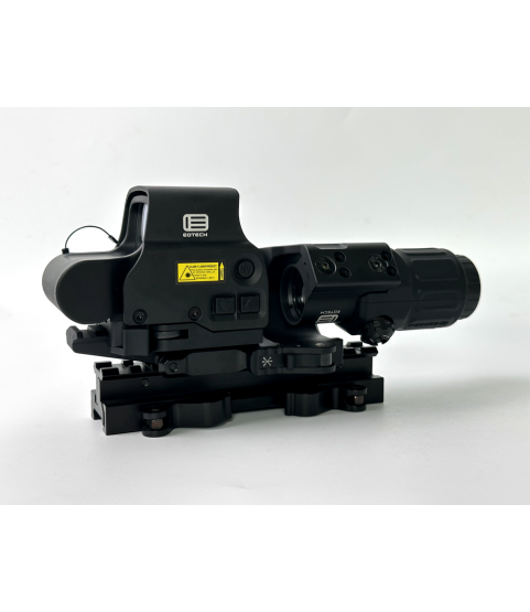 EXPS3 GEN2&Anodized G33 3X Magnifier&Fast OMNI mount combo Color Black