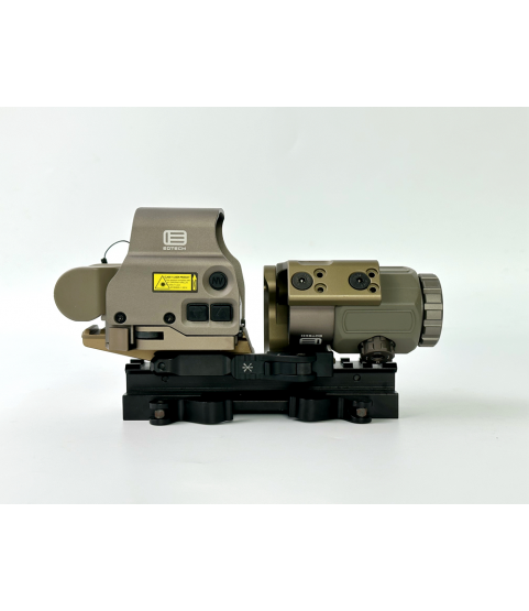 EXPS Gen II & 2024Ver. Anodized G43 3X magnifier Fast OMNI Mount Combo ...