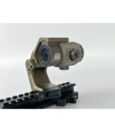 2024Ver. G43 3X Magnifier w Fast OMNI mount 2.26'' Color FDE