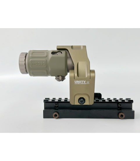 G33 3X Magnifier Anodized&FAST OMNI 2.26'' Mount MIL SPEC Marking Color ...