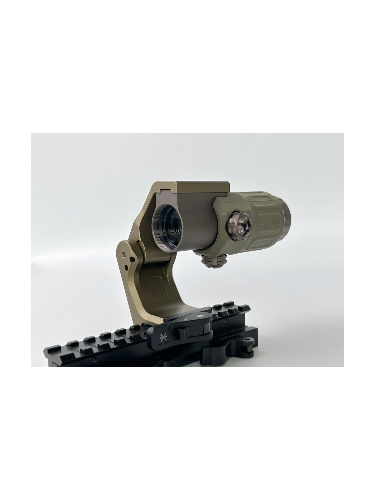 G33 3X Magnifier Anodized&FAST OMNI 2.26'' Mount MIL SPEC Marking Color ...