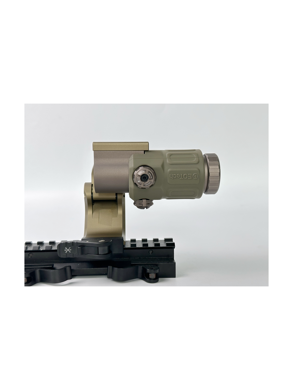 G33 3X Magnifier Anodized&FAST OMNI 2.26'' Mount MIL SPEC Marking Color ...