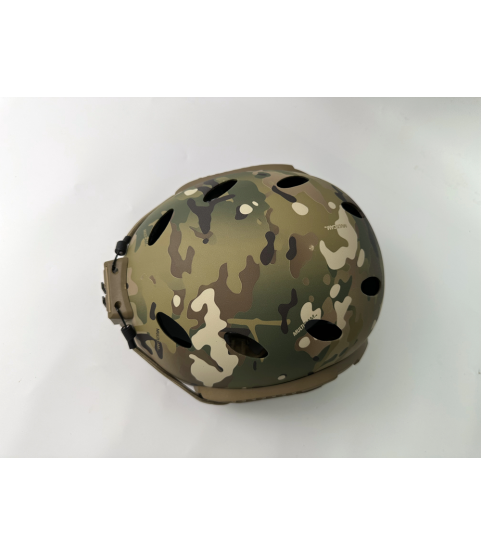 EvolutionGear 4 hole carbon high cut helmet Multicam deluxe ver. Size M ...
