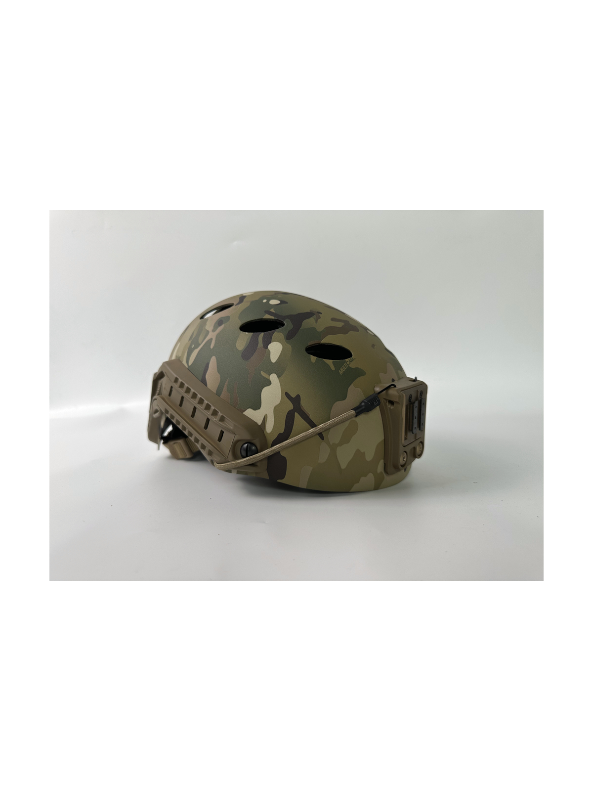 EvolutionGear 4 hole carbon high cut helmet Multicam deluxe ver. Size M ...