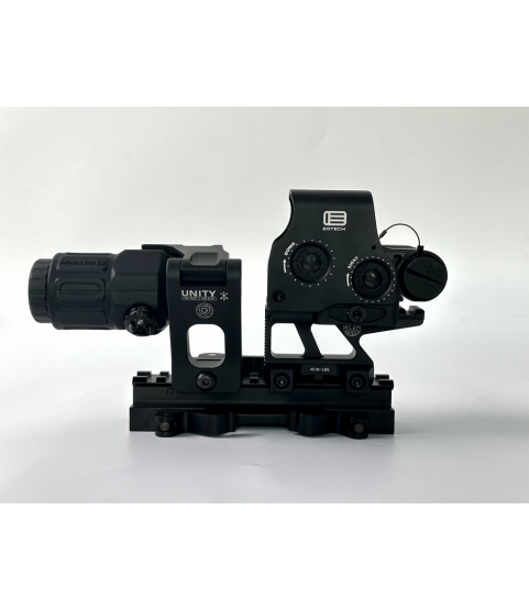 EXPS3& Anodized G33 3X magnifier 2.91'' combo Color Black