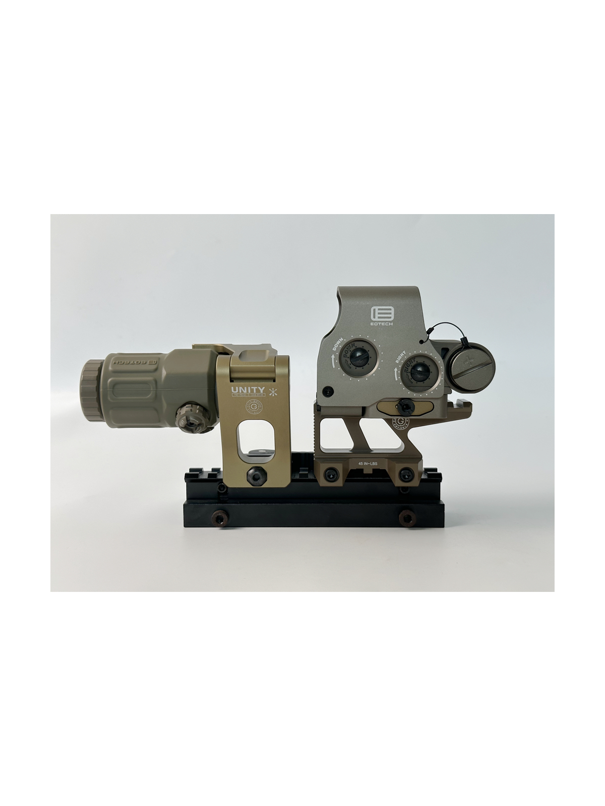 EXPS3& Cerakoated G33 3X Magnifier 2.91'' Combo Color FDE