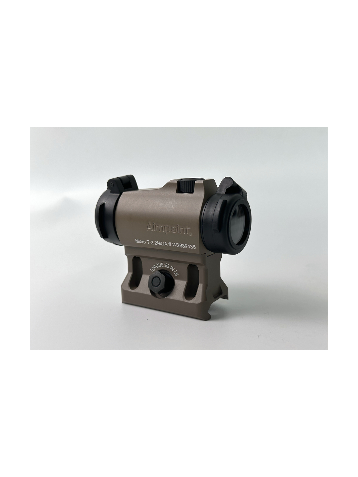 T2 Red Dot Sight W BCM 1.54'' Mount FDE Color FDE