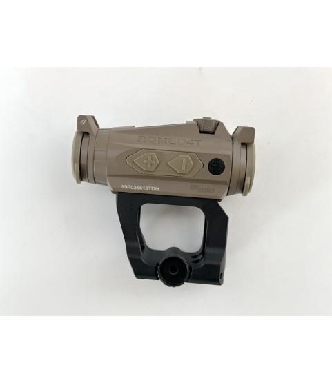 ROMEO 4T Red Dot Sight solar w leap 1.93 mount Color Black
