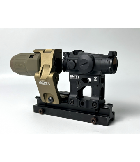 ROMEO 4T Solar Powered&G33 3X Magnifier QD Mount Combo Type A