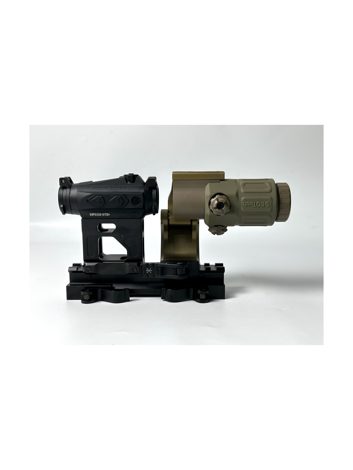 ROMEO 4T Solar Powered&G33 3X Magnifier QD Mount Combo Type A