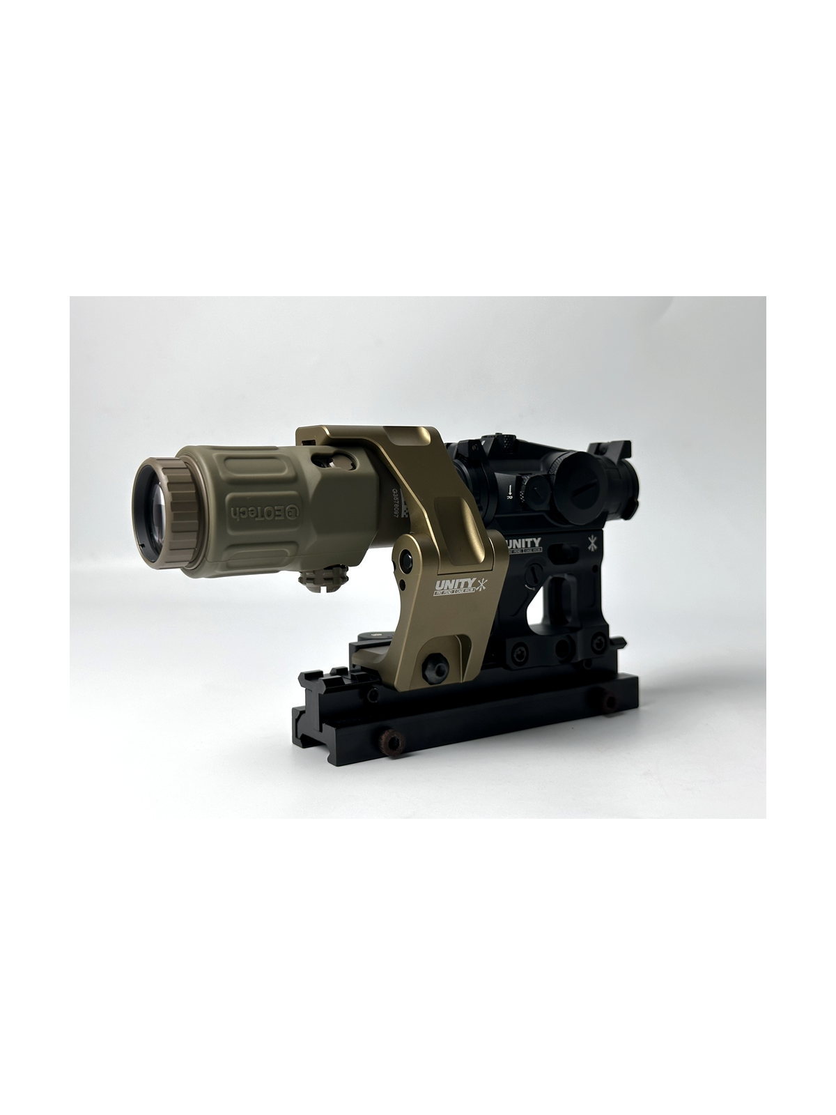 ROMEO 4T Solar Powered&G33 3X Magnifier QD Mount Combo Type A