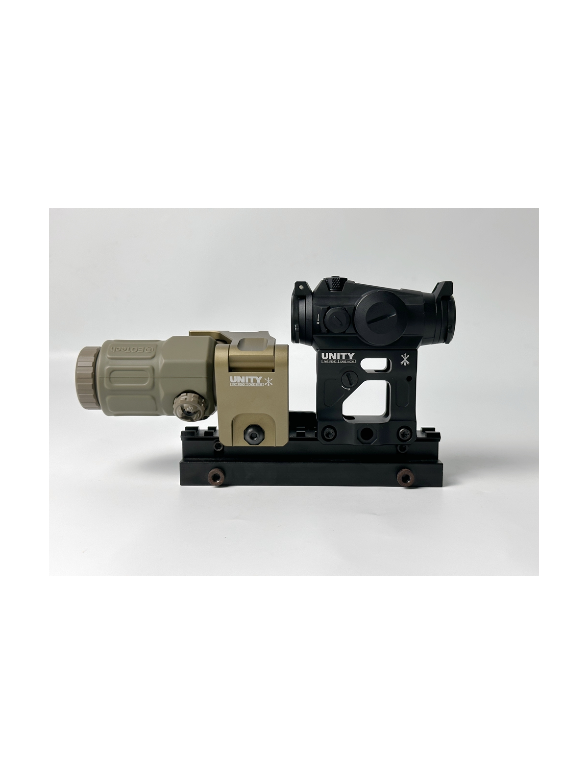 ROMEO 4T Solar Powered&G33 3X Magnifier QD Mount Combo Type A