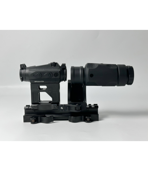 ROMEO 4T Solar Powered&3XMAG-1 3X Magnifier QD Mount Combo