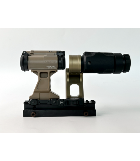 M5&3XMAG-1 Magnifier Combo 2.91'' Black FDE