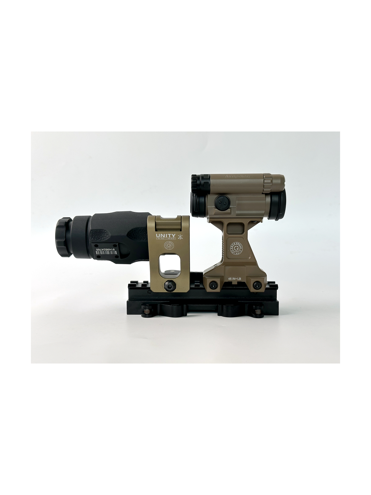 M5&3XMAG-1 Magnifier Combo 2.91'' Black FDE