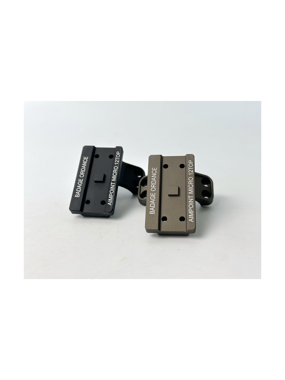 Badger TOP12 T2 Mount 30mm Tube Color Black