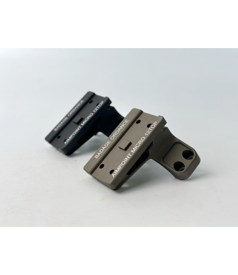 Badger TOP12 T2 Mount 34mm Tube Color FDE