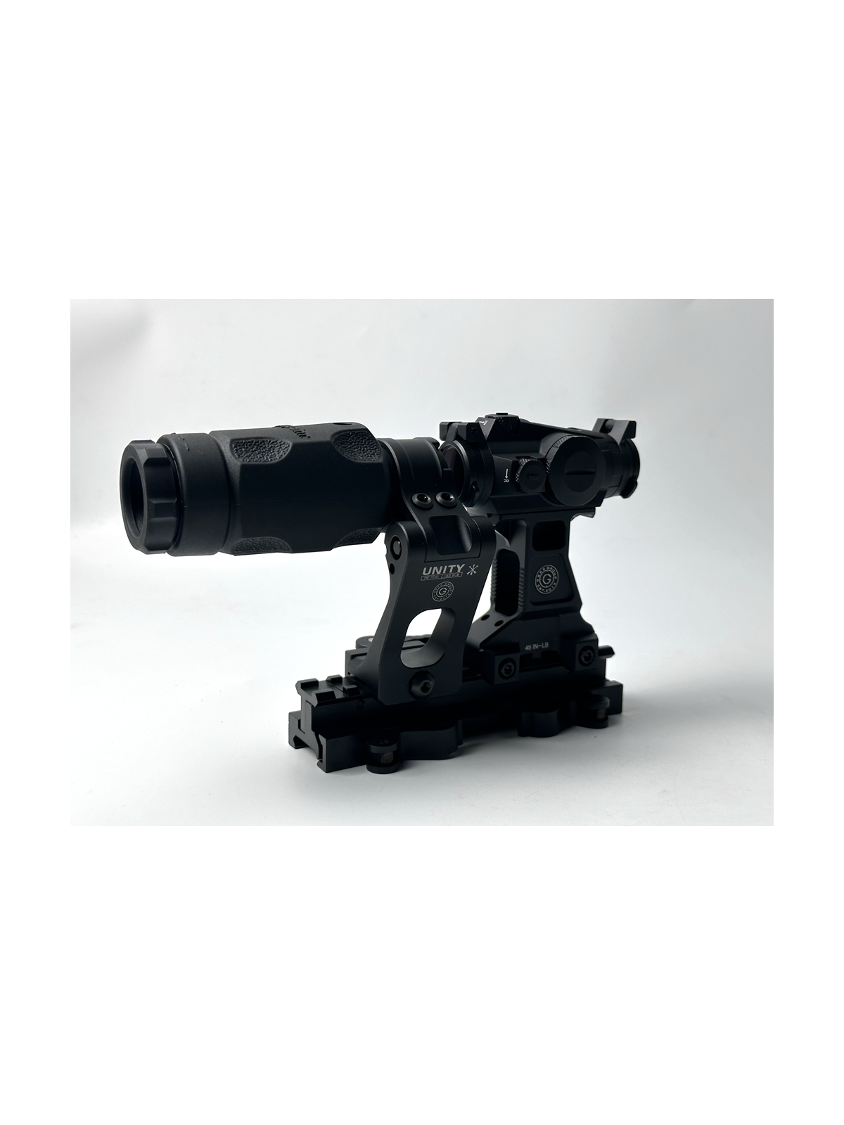 ROMEO 4T Solar Powered&3XMAG-1 3X Magnifier QD Mount Combo 2.91'' Color ...