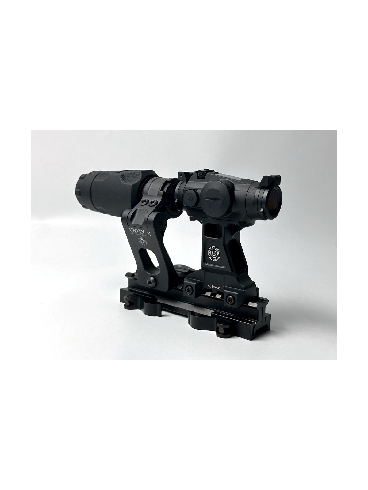 ROMEO 4T Solar Powered&3XMAG-1 3X Magnifier QD Mount Combo 2.91'' Color ...