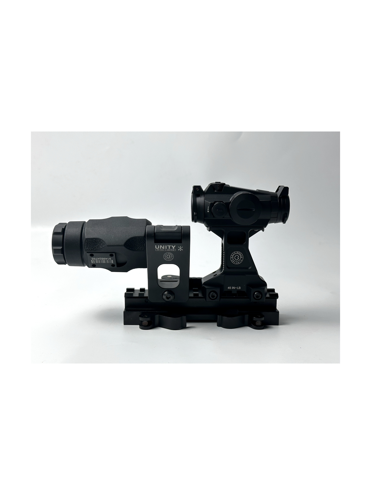 ROMEO 4T Solar Powered&3XMAG-1 3X Magnifier QD Mount Combo 2.91'' Color ...