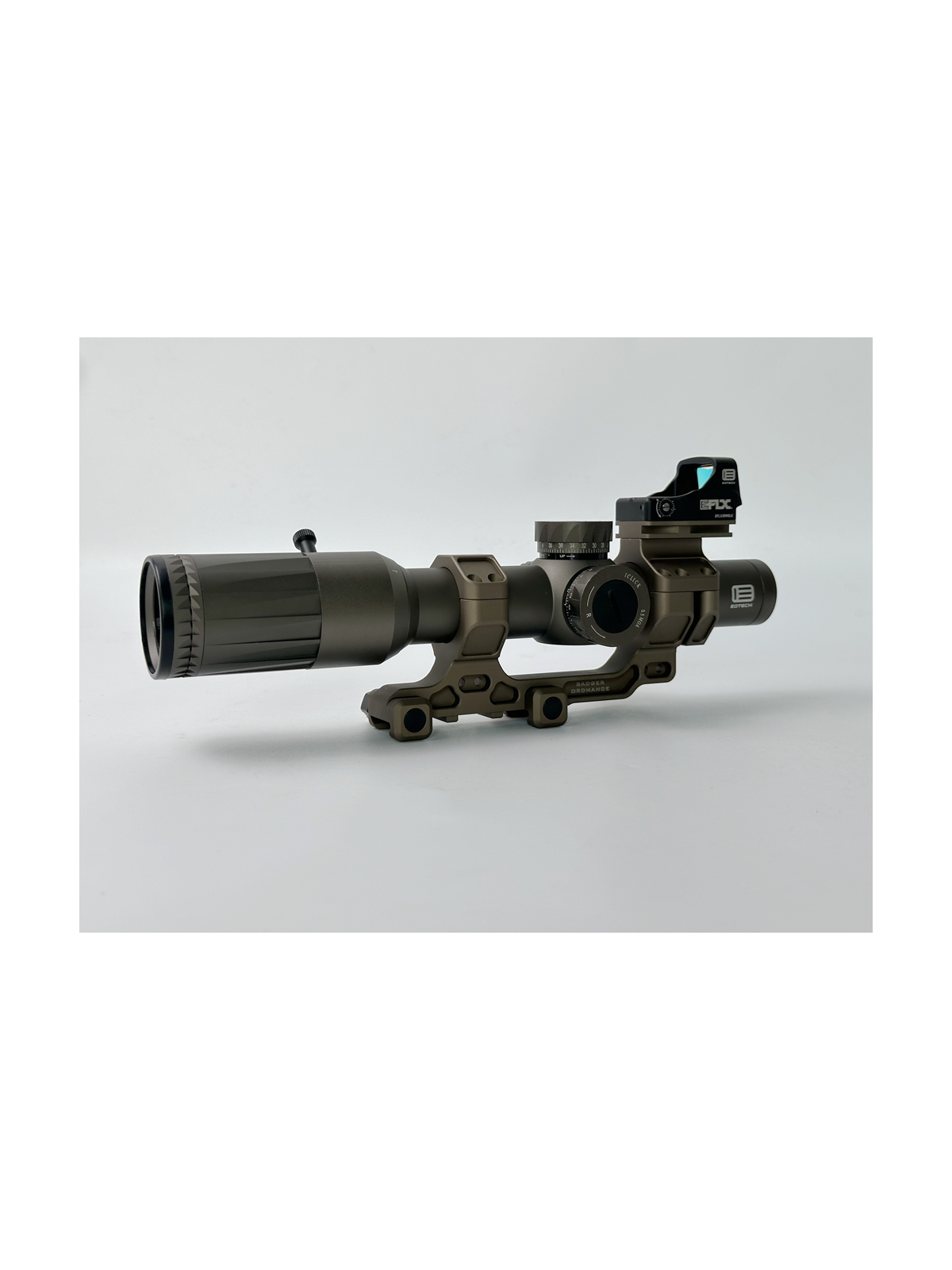 VUDU 1-6X24mm FFP Scope LPVO&TOP EFLX Red Dot Combo 1.7''
