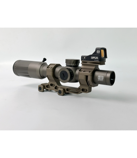 VUDU 1-6X24mm FFP Scope LPVO&TOP EFLX Red Dot Combo 1.7''